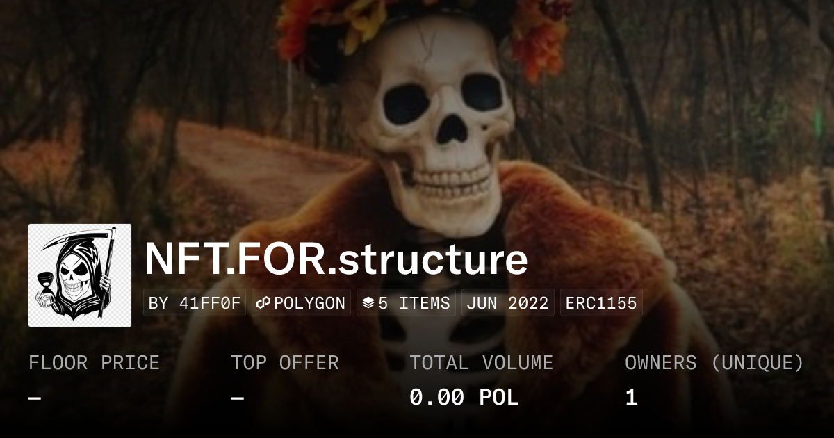NFT.FOR.structure - Collection | OpenSea