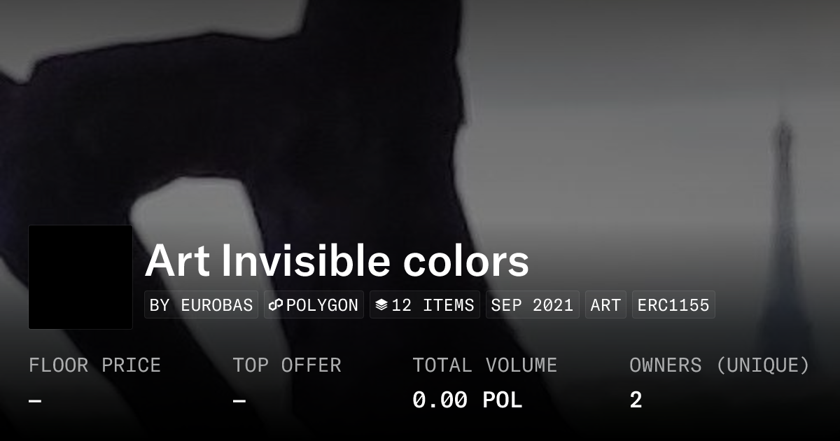Art Invisible colors - Collection | OpenSea