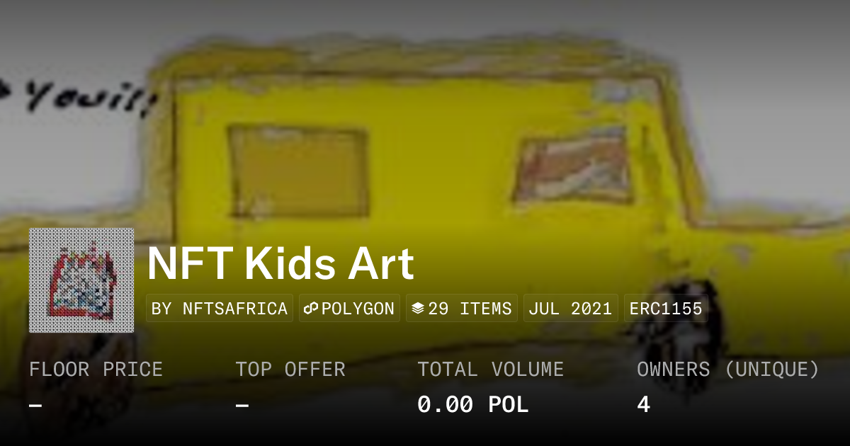 NFT Kids Art - Collection | OpenSea