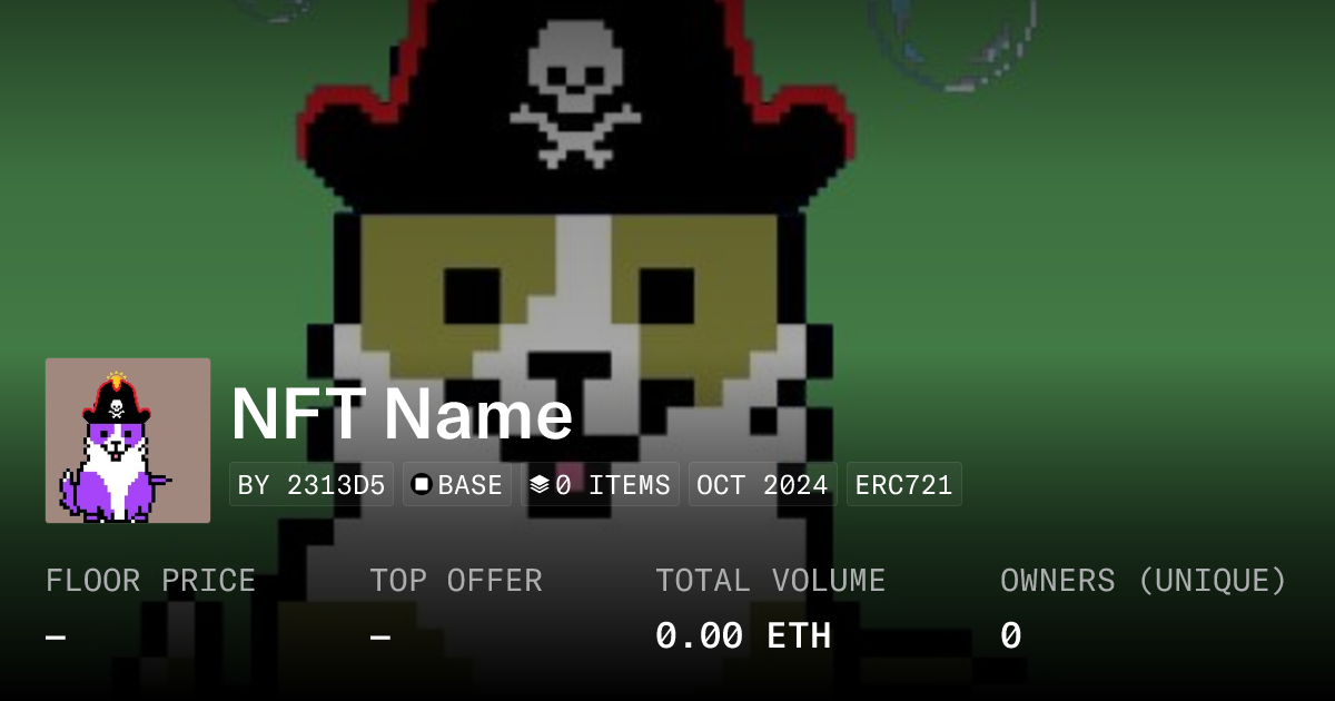 NFT Name - Collection | OpenSea