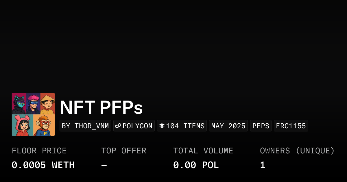 NFT PFPs - Collection | OpenSea