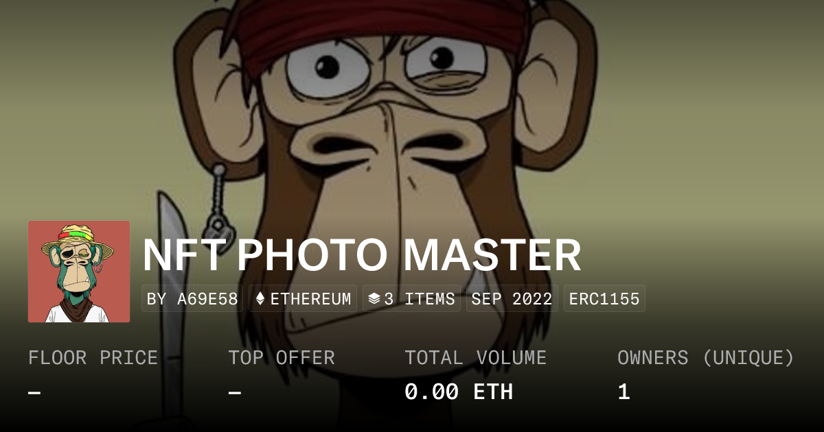 NFT PHOTO MASTER - Collection | OpenSea
