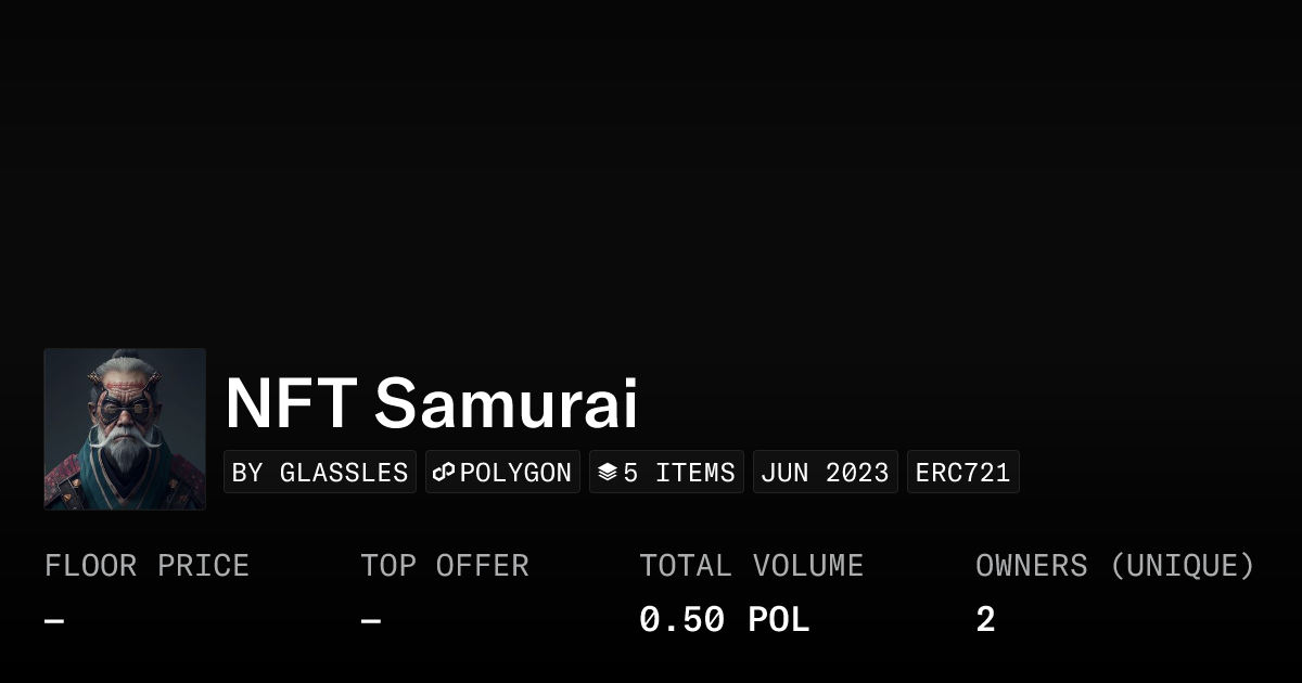 NFT Samurai - Collection | OpenSea