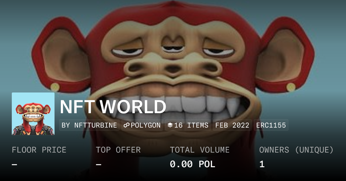 NFT WORLD - Collection | OpenSea