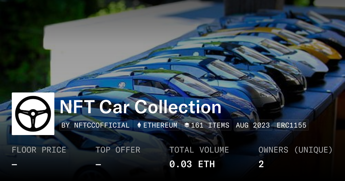NFT Car Collection - Collection | OpenSea