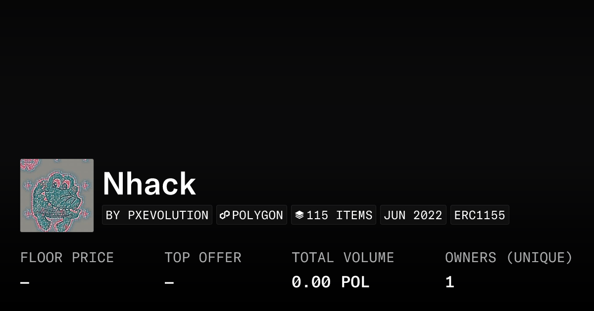 Nhack - Collection | OpenSea