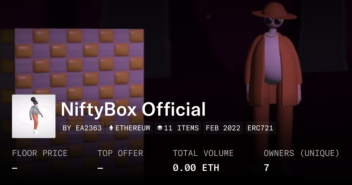 NiftyBox Official - Collection | OpenSea