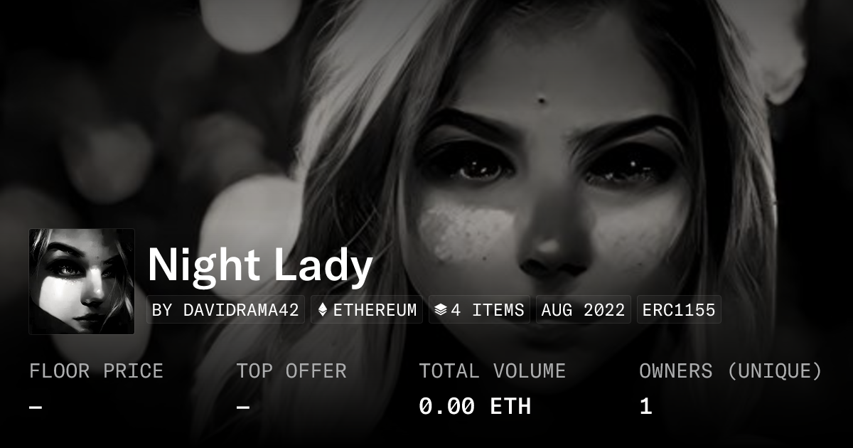 Night Lady - Collection | OpenSea