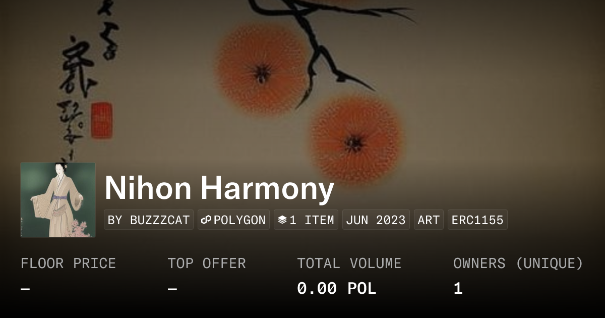 Nihon Harmony - Collection | OpenSea