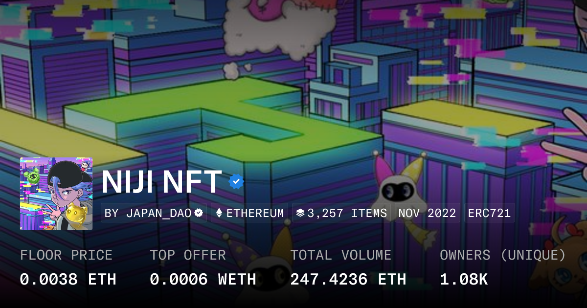 NIJI NFT - Collection | OpenSea