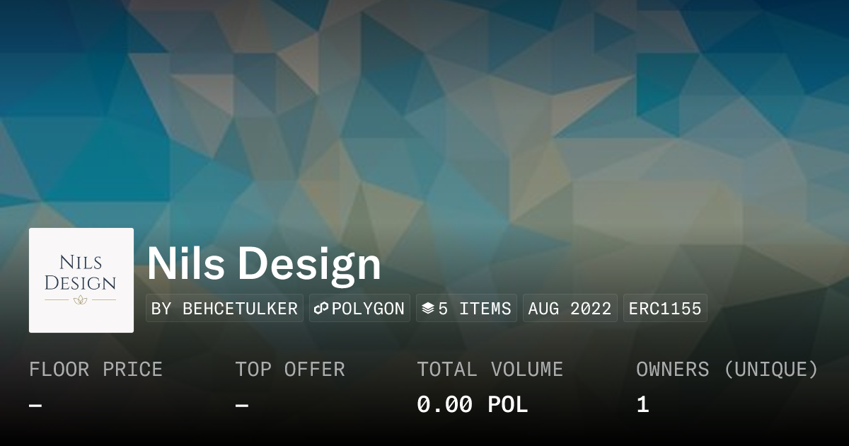 Nils Design - Collection | OpenSea
