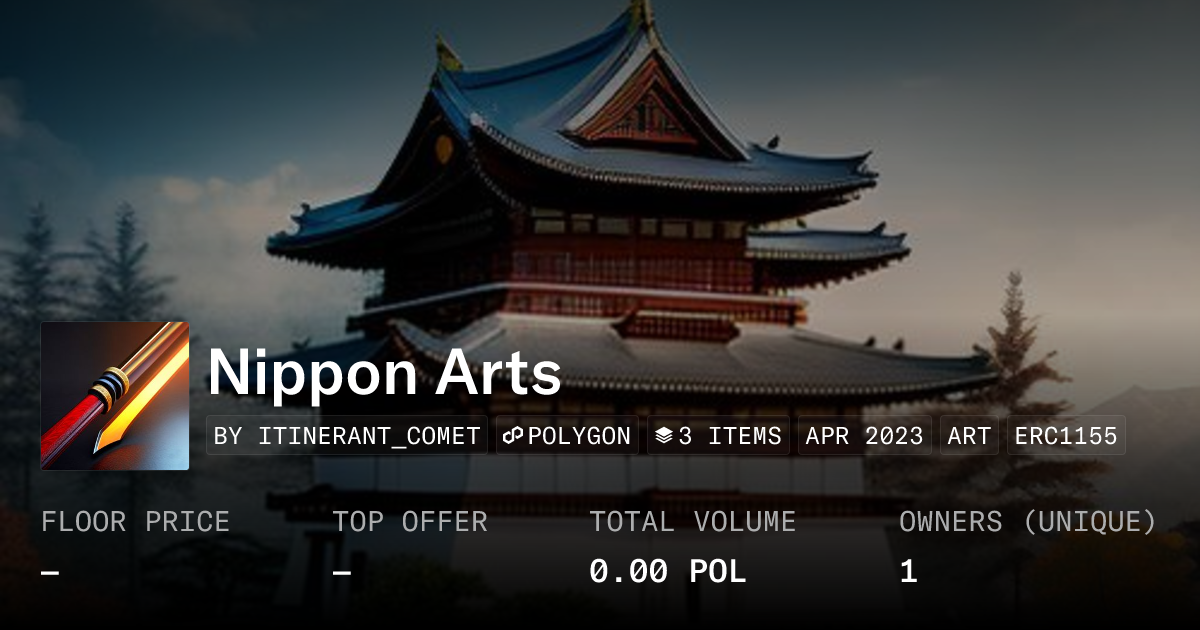 Nippon Arts - Collection | OpenSea