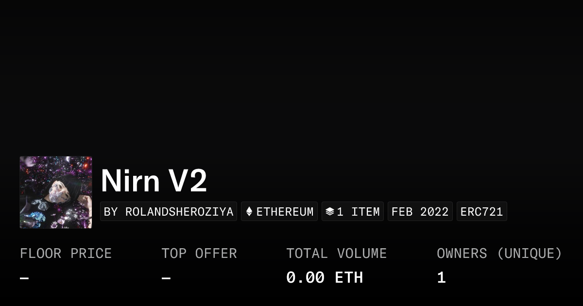 Nirn V2 - Collection | OpenSea