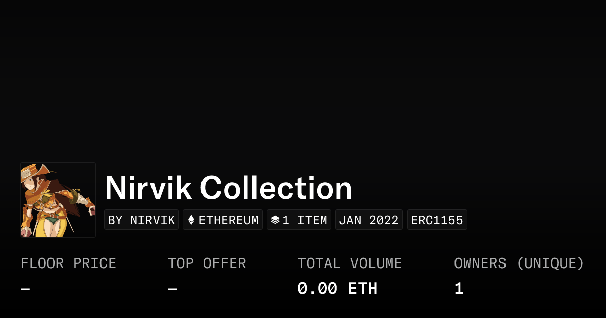 Nirvik Collection - Collection | OpenSea