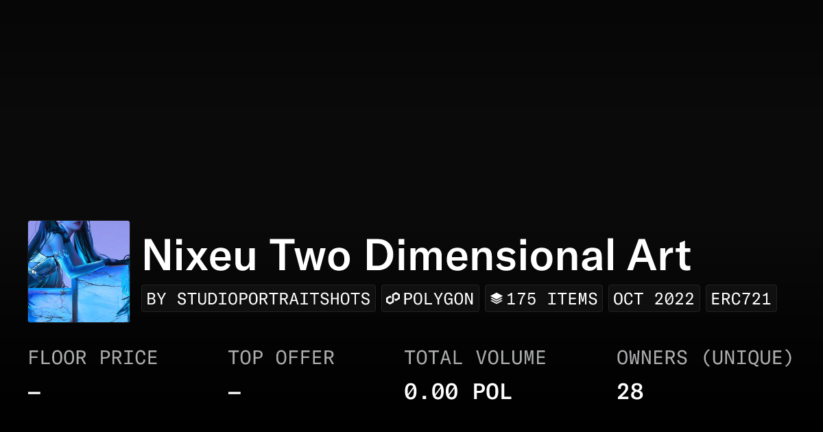 Nixeu Two Dimensional Art - Collection | OpenSea