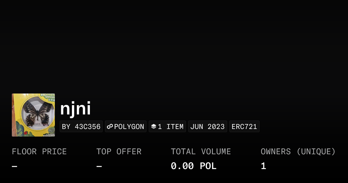 njni - Collection | OpenSea