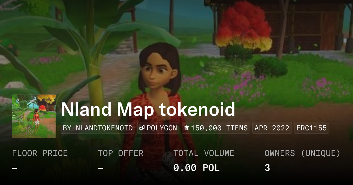 Nland Map tokenoid - Collection | OpenSea