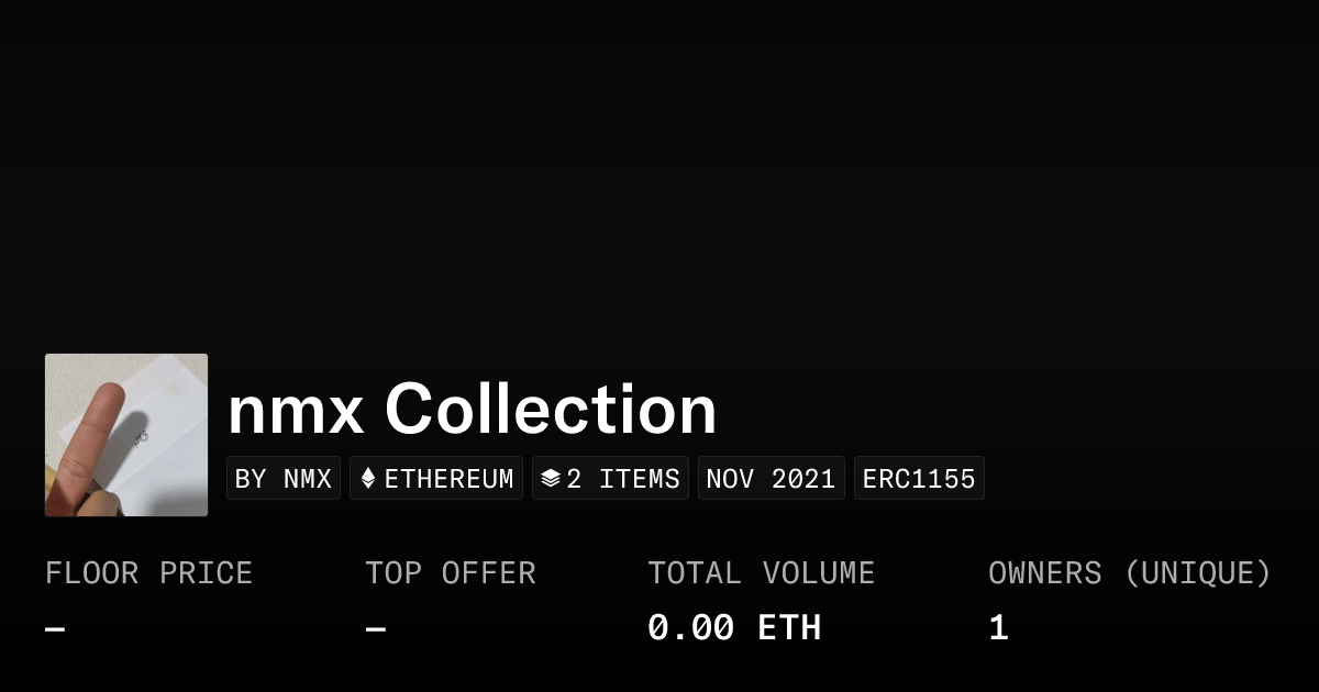 nmx Collection - Collection | OpenSea