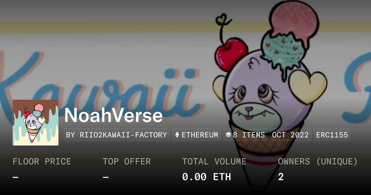 NoahVerse - Collection | OpenSea