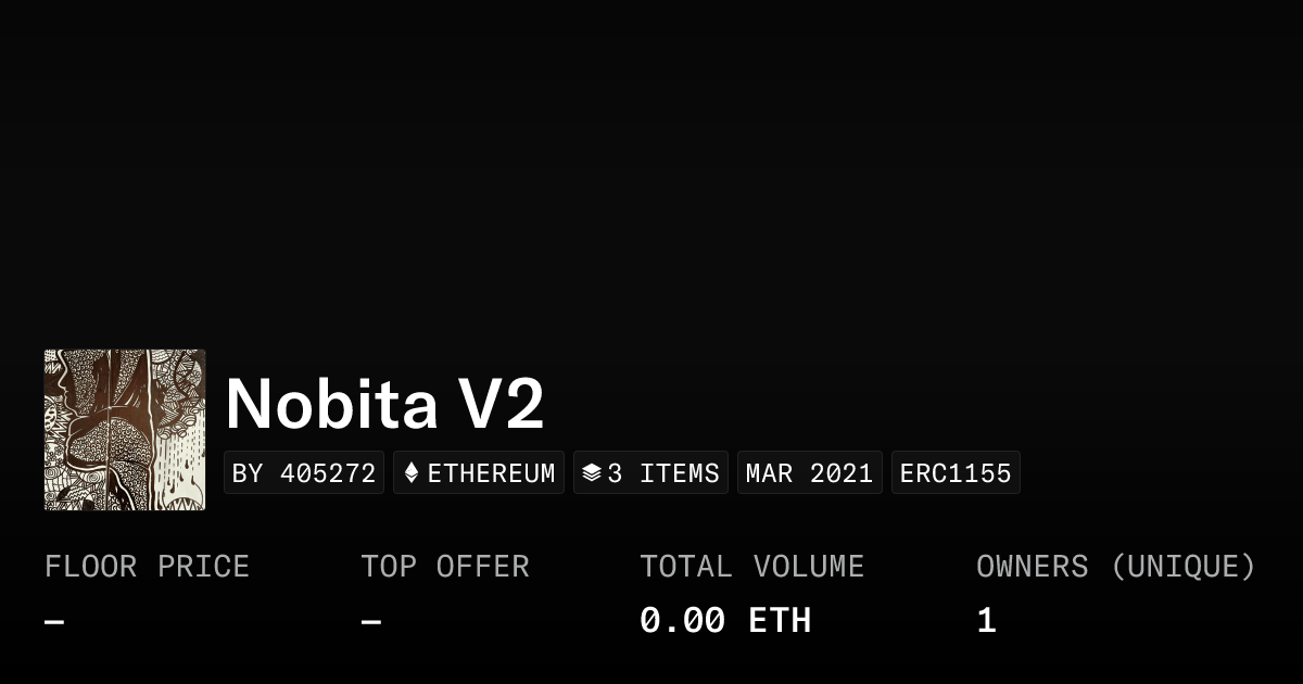 Nobita V2 - Collection | OpenSea
