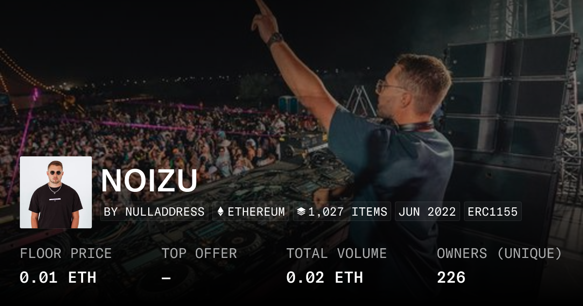 NOIZU - Collection | OpenSea