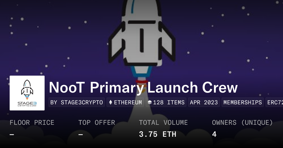 NooT Primary Launch Crew - Collection | OpenSea
