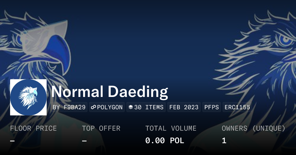 Normal Daeding - Collection | OpenSea