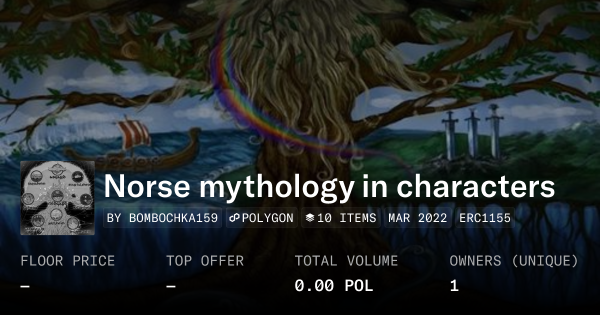 Norse mythology in characters - Collection | OpenSea