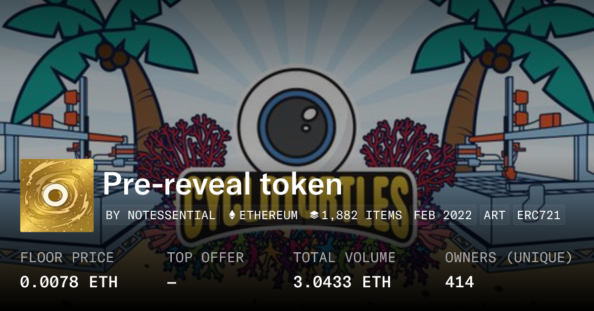 Pre-reveal token - Collection | OpenSea