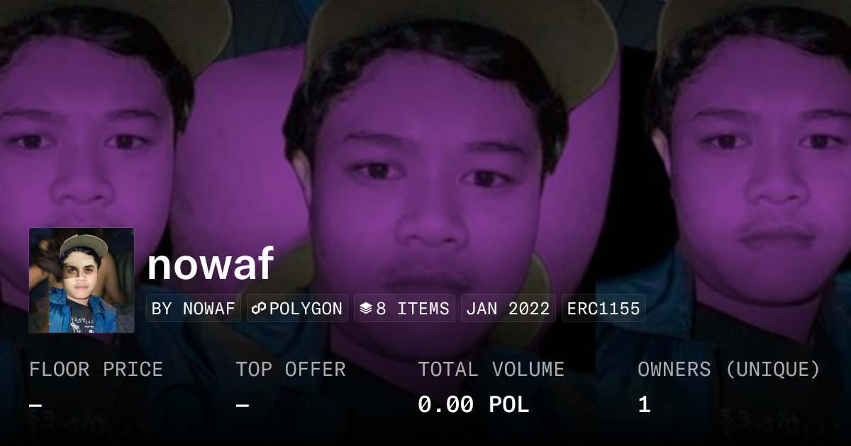 nowaf - Collection | OpenSea