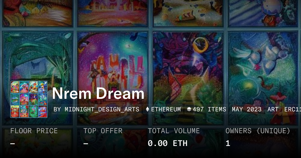 Nrem Dream - Collection | OpenSea