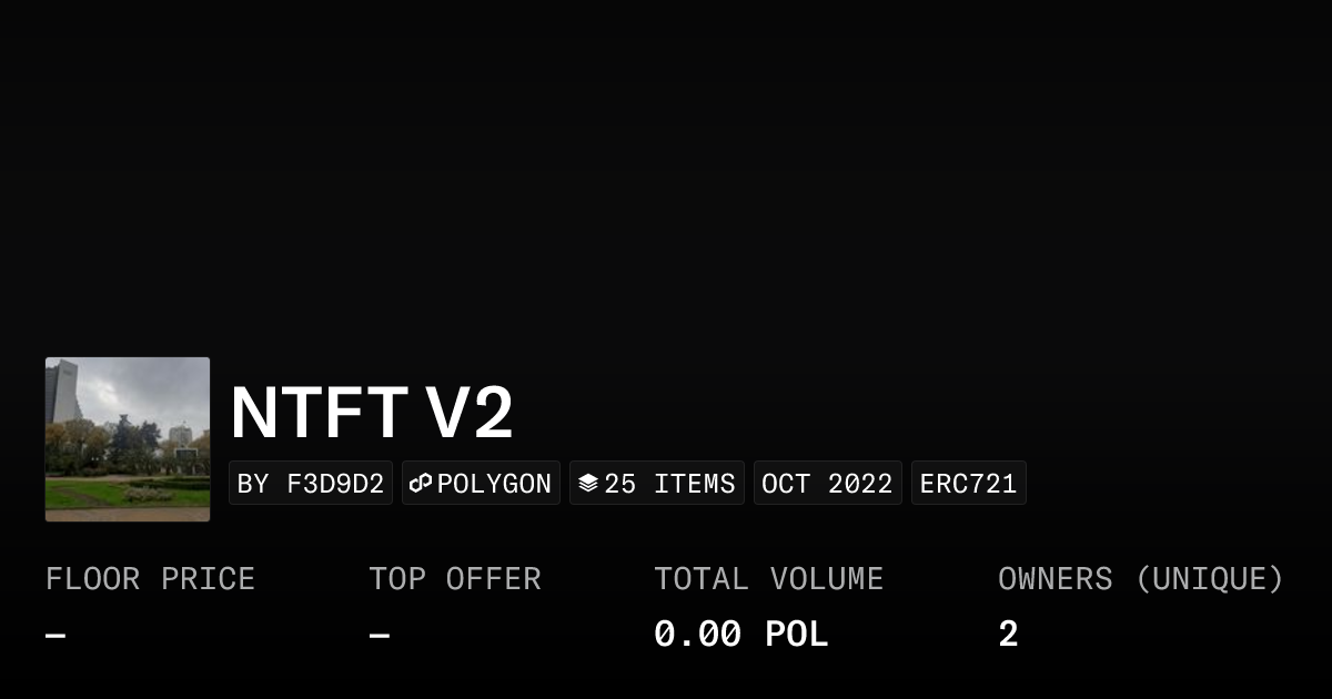 NTFT V2 - Collection | OpenSea
