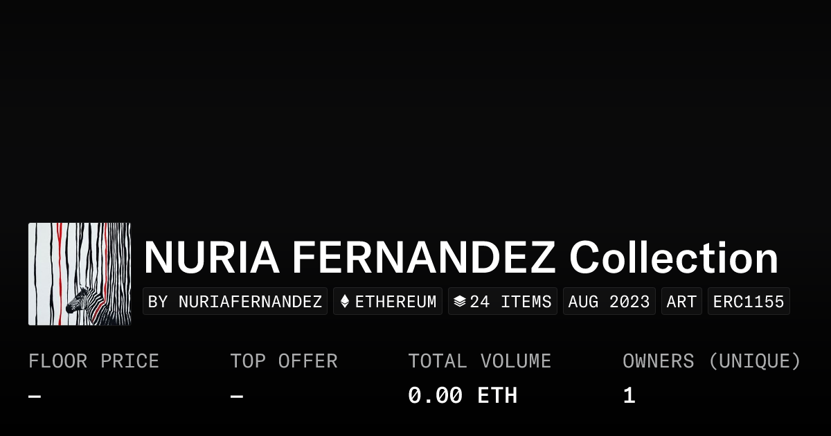 NURIA FERNANDEZ Collection - Collection | OpenSea
