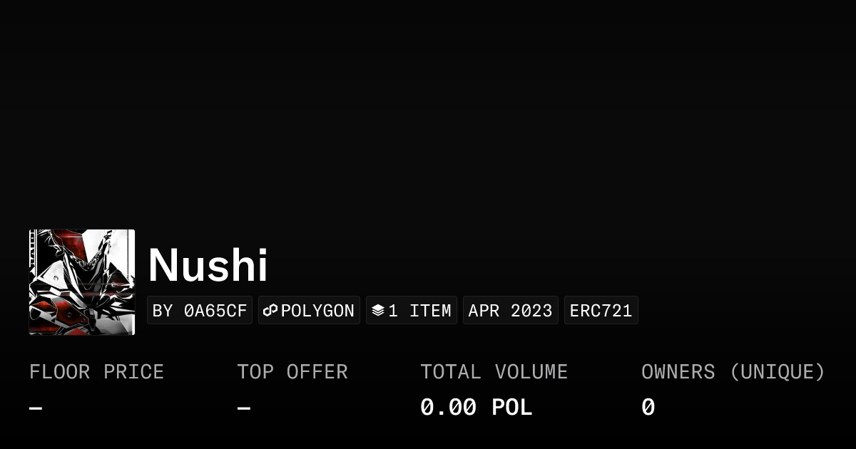 Nushi - Collection | OpenSea