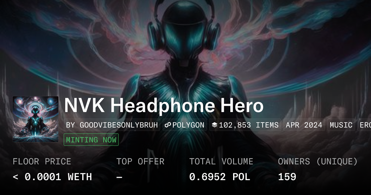 NVK Headphone Hero - Collection | OpenSea