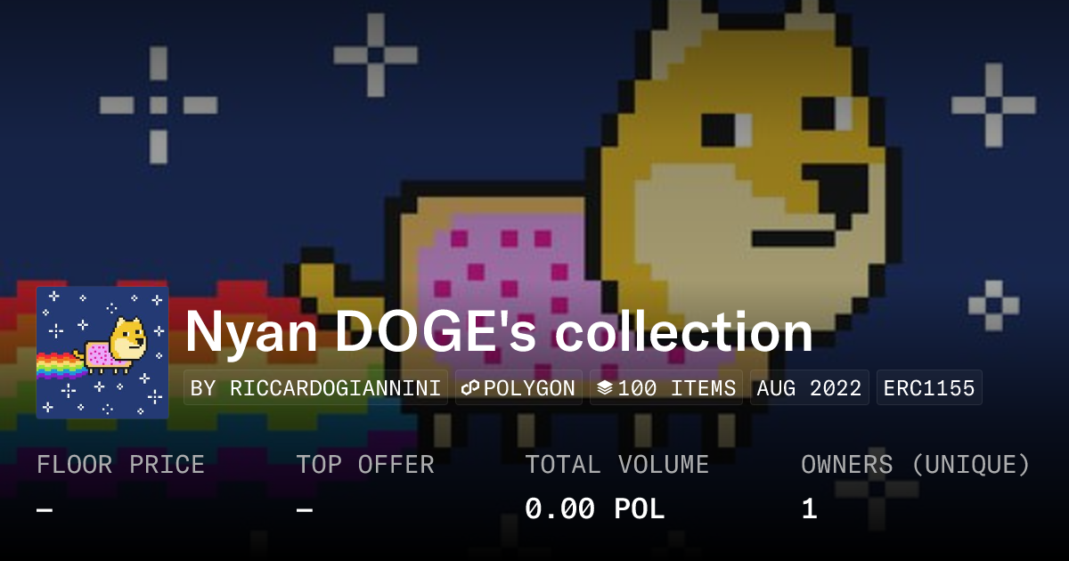 Nyan DOGE's collection - Collection | OpenSea