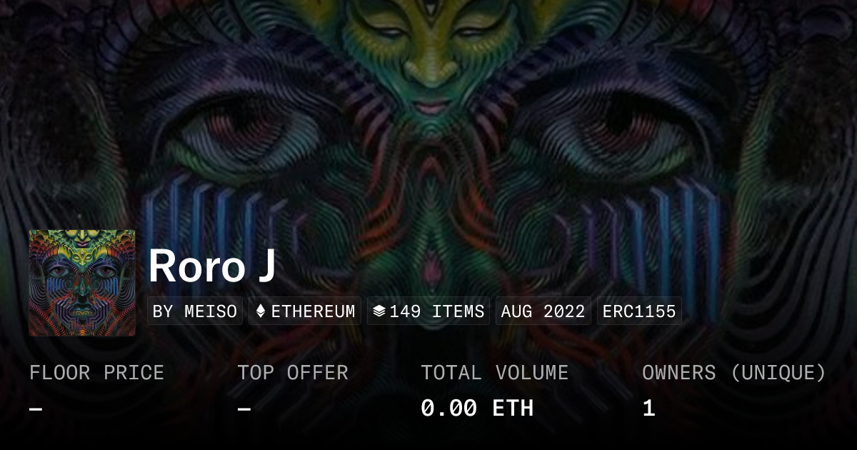 Roro J - Collection | OpenSea