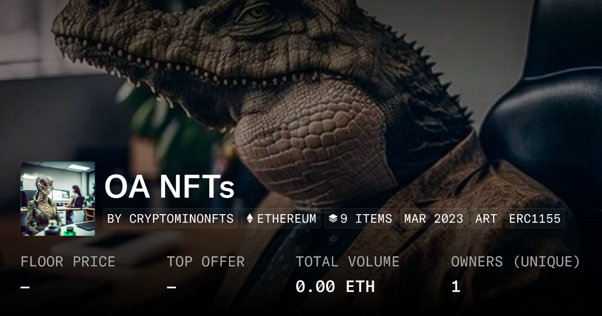 OA NFTs - Collection | OpenSea