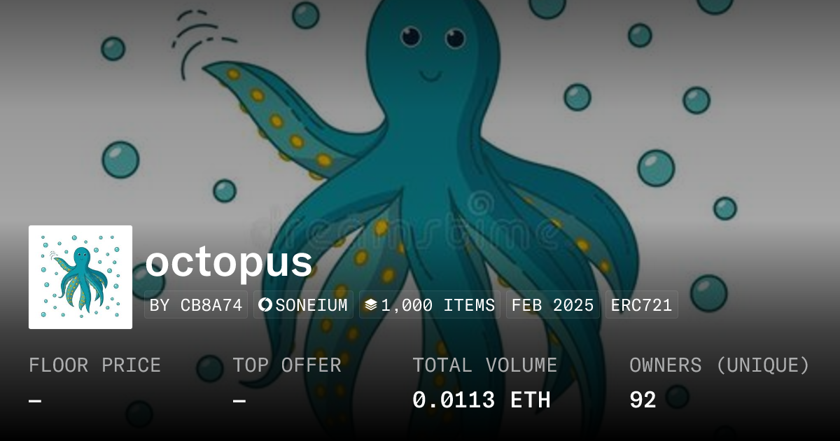 octopus - Collection | OpenSea