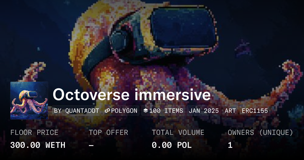 Octoverse immersive - Collection | OpenSea
