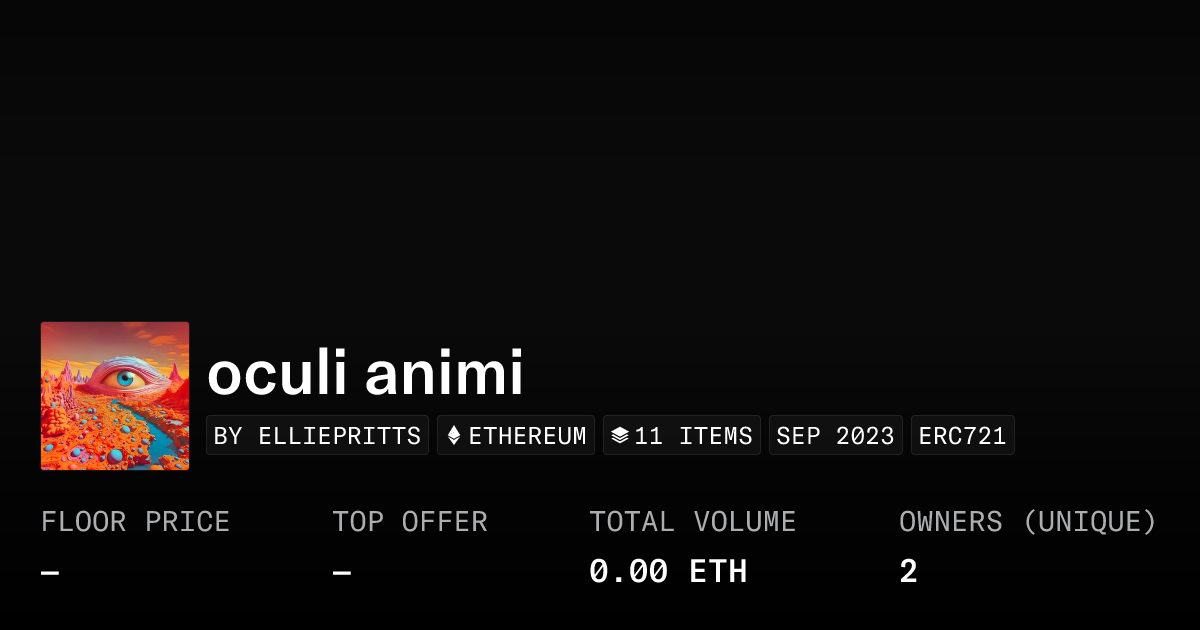 oculi animi - Collection | OpenSea