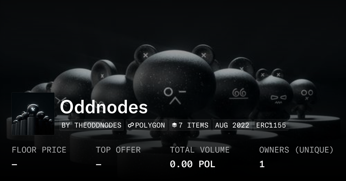 Oddnodes - Collection | OpenSea