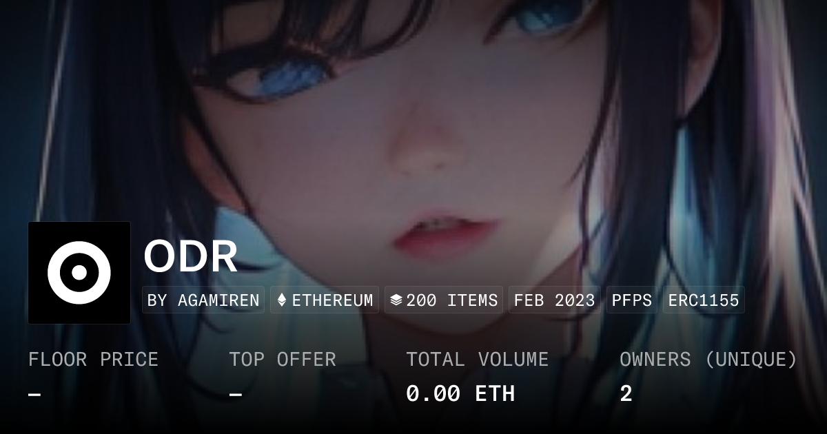 ODR - Collection | OpenSea