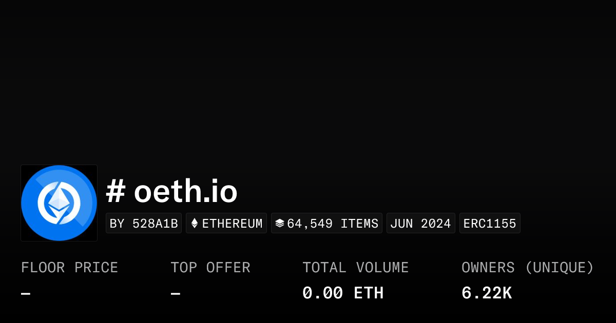 # oeth.io - Collection | OpenSea