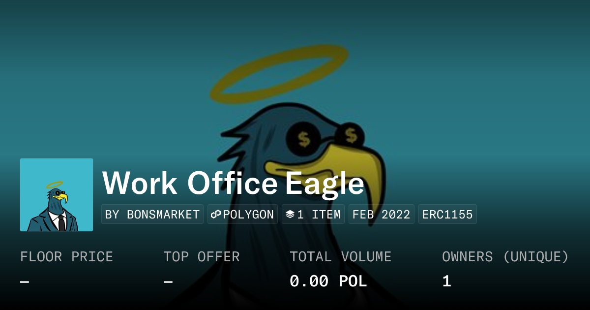 Work Office Eagle - Collection | OpenSea