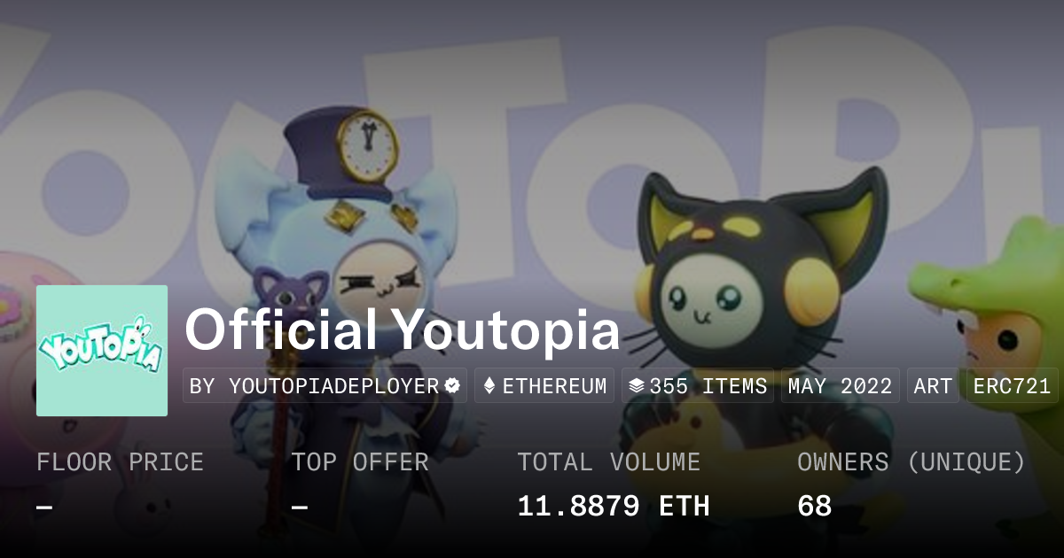 Official Youtopia - Collection | OpenSea