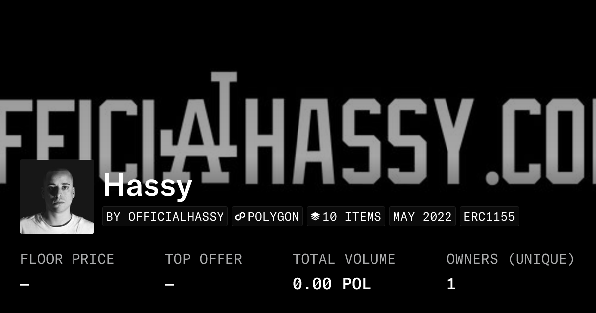Hassy - Collection | OpenSea