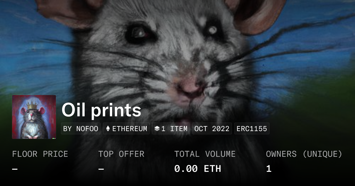 Oil prints - Collection | OpenSea