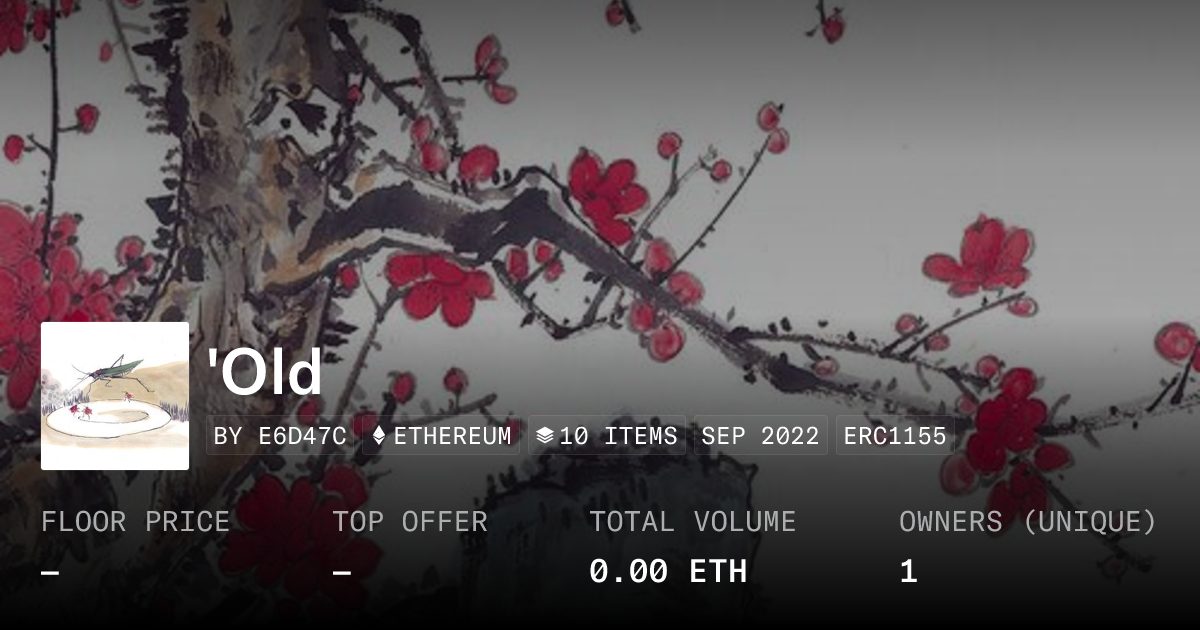 'Old - Collection | OpenSea