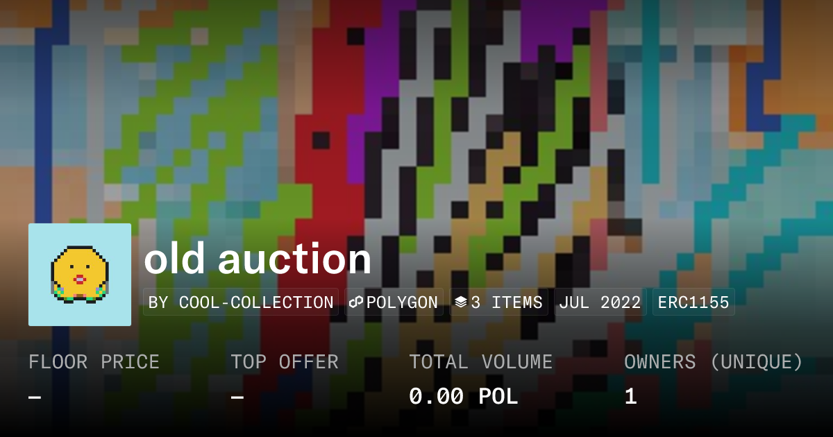 old auction - Collection | OpenSea